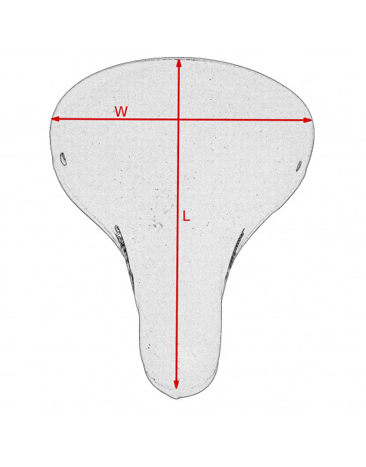 CLASSIC COIL-SPRING BICYCLE SADDLE (BROWN)