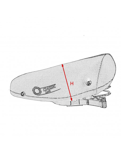 CLASSIC COIL-SPRING BICYCLE SADDLE (BROWN)