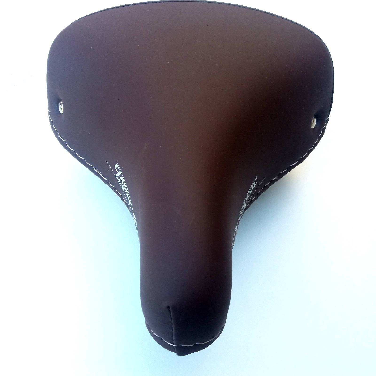 CLASSIC COIL-SPRING BICYCLE SADDLE (BROWN)