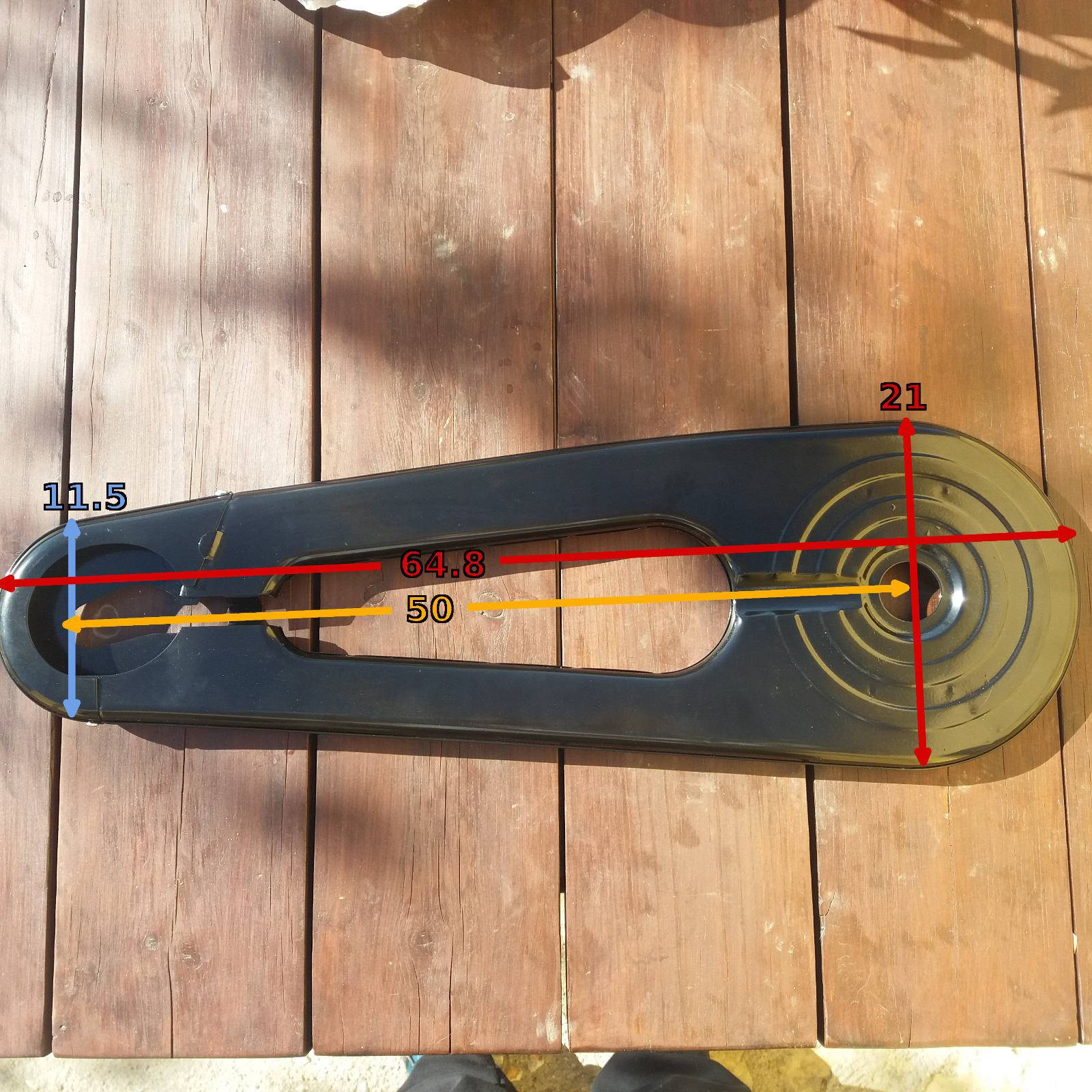 BICYCLE CHAIN GUARD CHAIN COVER CLASSIC RETRO 28 RESTORATION OLD TIMER