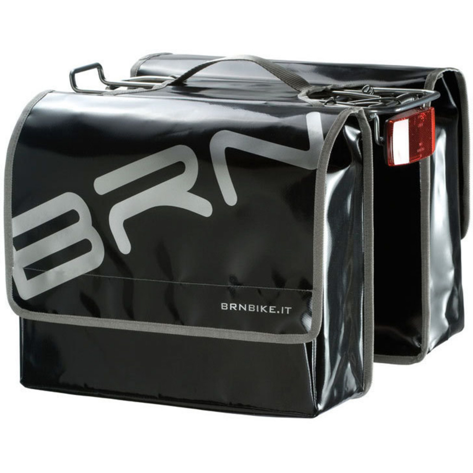 BRN TRUCK WATERPROOF BICYCLE DOUBLE PANNIERS BLACK