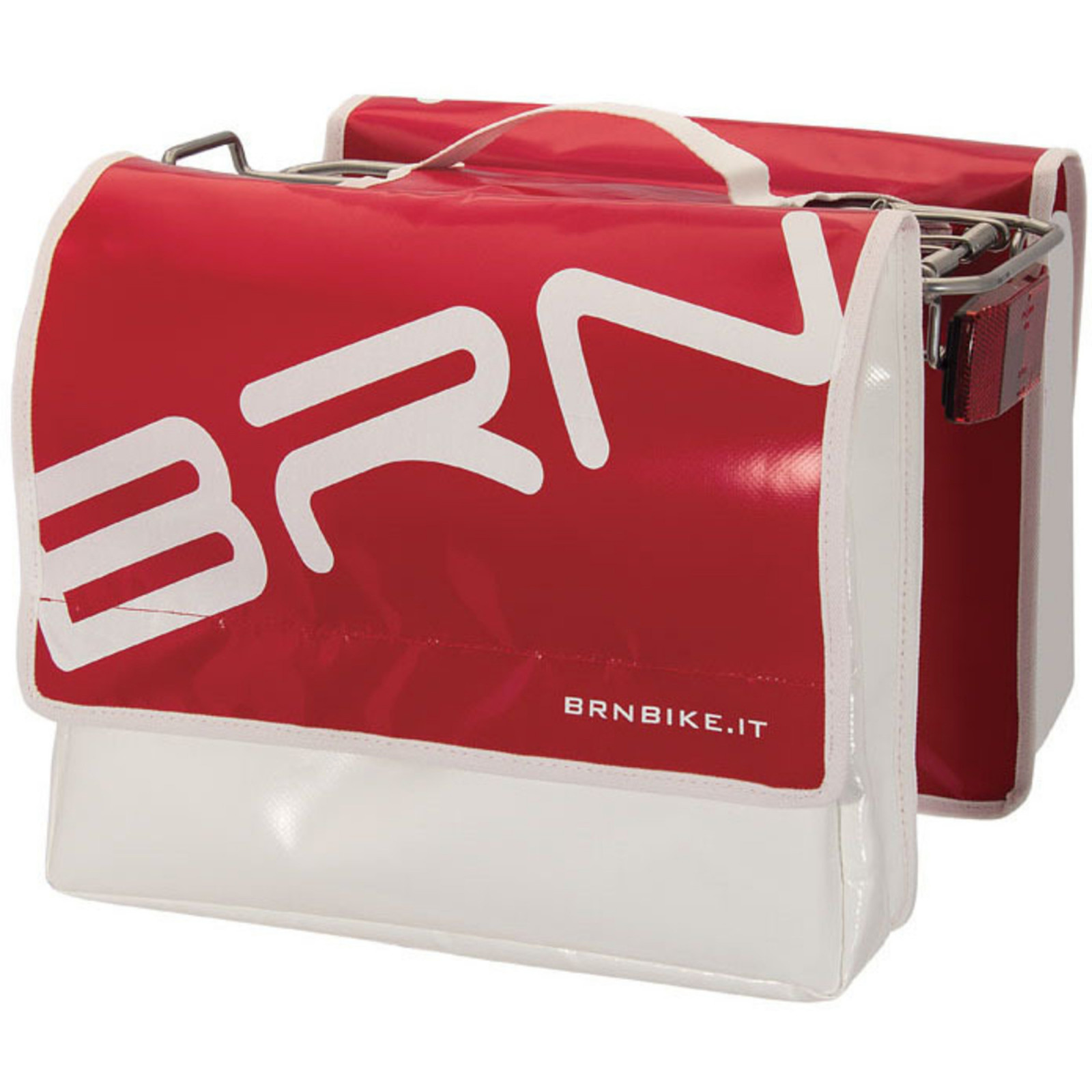 BRN TRUCK WATERPROOF BICYCLE DOUBLE PANNIERS RED