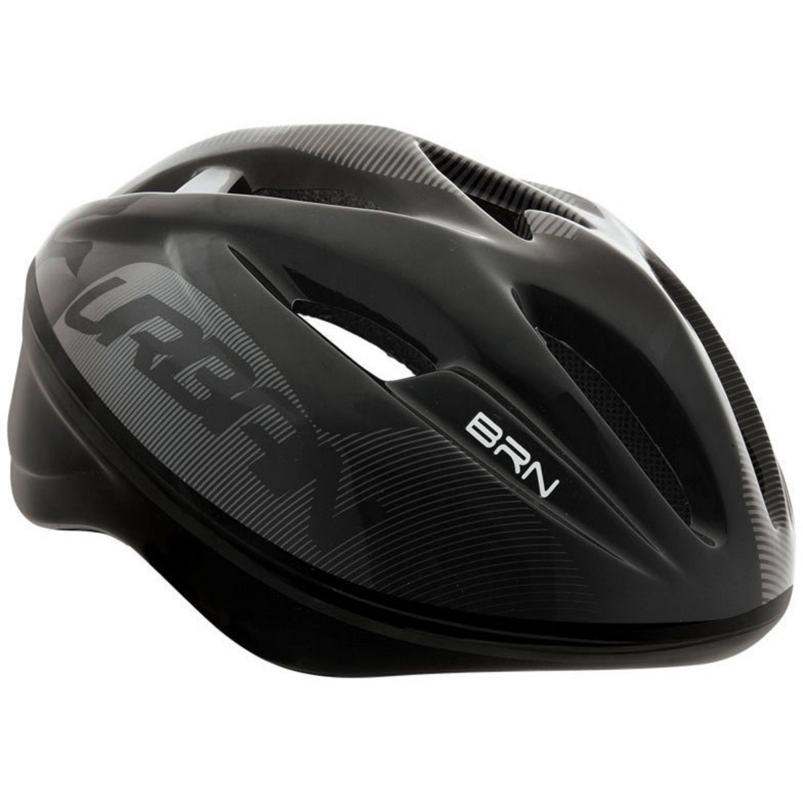 BRN URBAN HELMET BLACK EXTRA LARGE