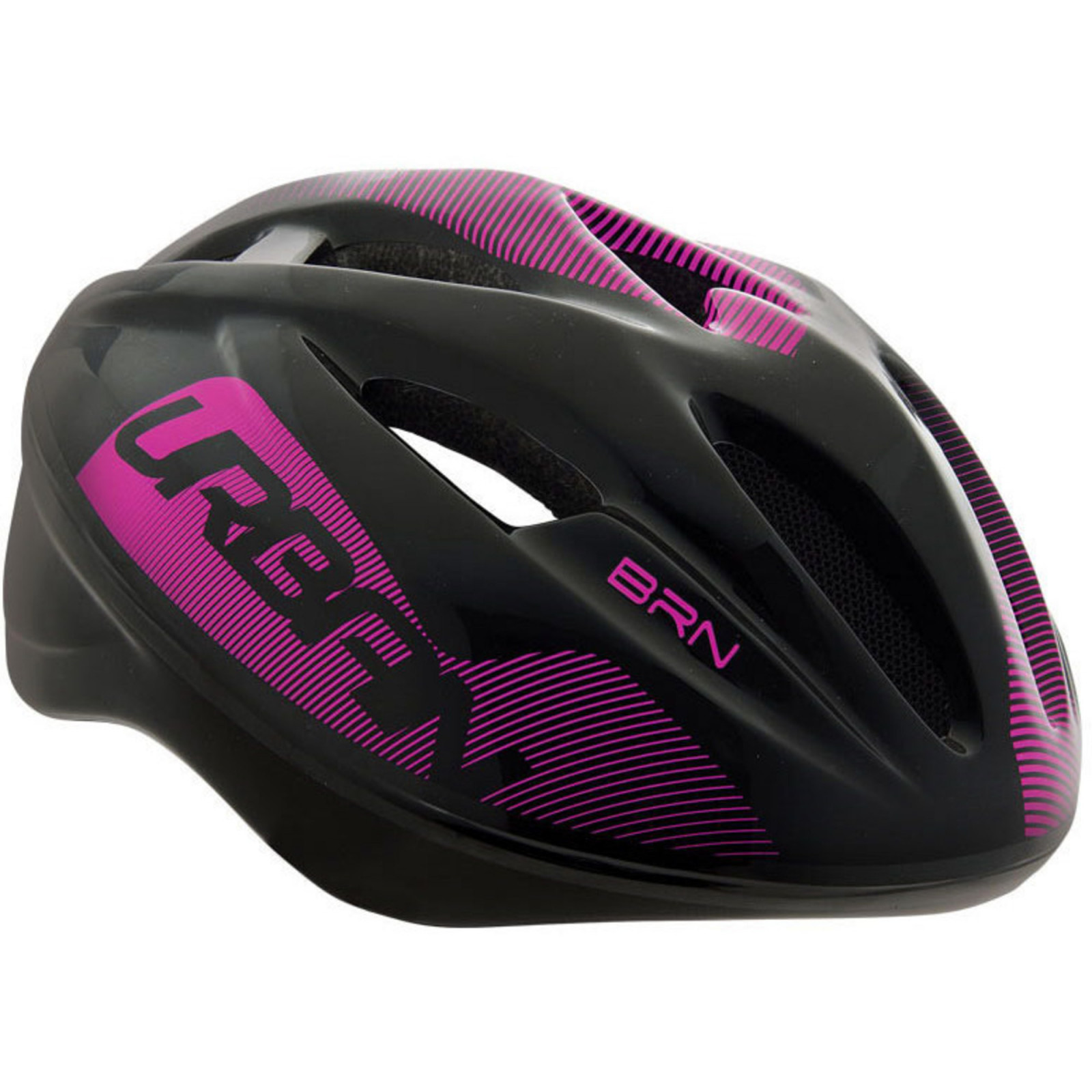 BRN URBAN HELMET BLACK/PINK LARGE